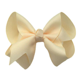 4 inch Solid Color Boutique Hair Bows- – The Solid Bow