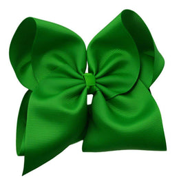 6 Inch Hair Bows- – The Solid Bow